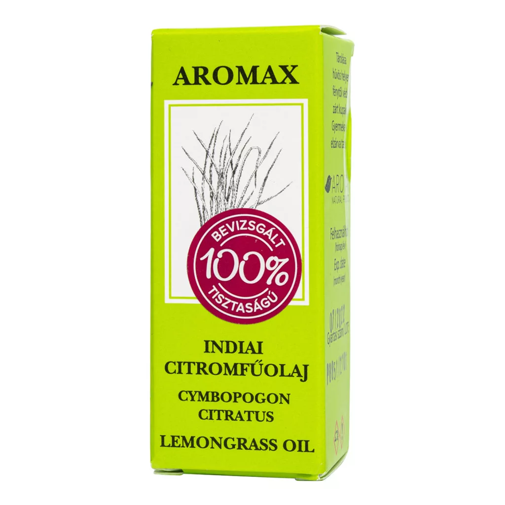 Aromax Indiai citromfűolaj 10 ml - Online vásárlás