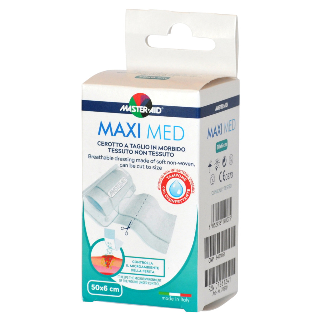 Master-Aid Maxi med vágható sebtapasz 6 x 50 cm (PPH011) - O
