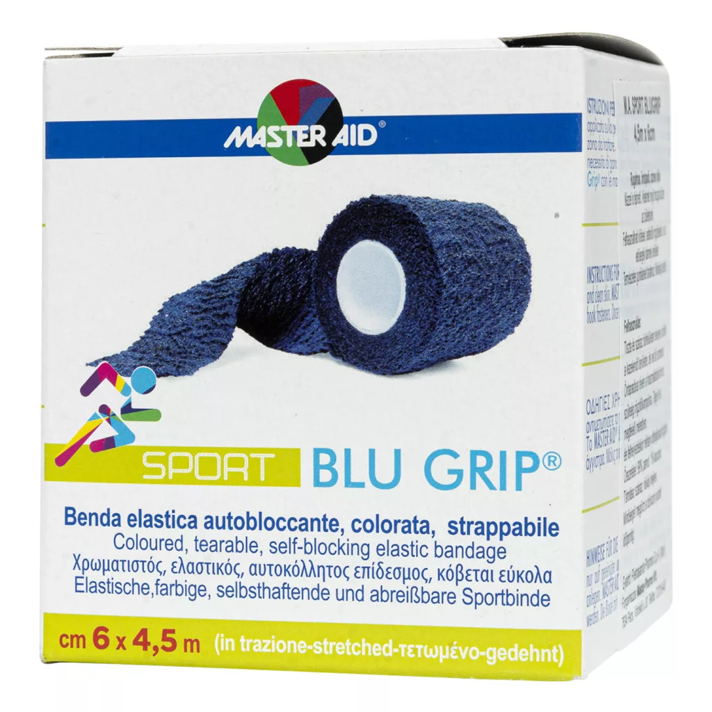 M-A Sport Blugrip öntapadó bandázs 4,5 m x 6 cm - Online vás