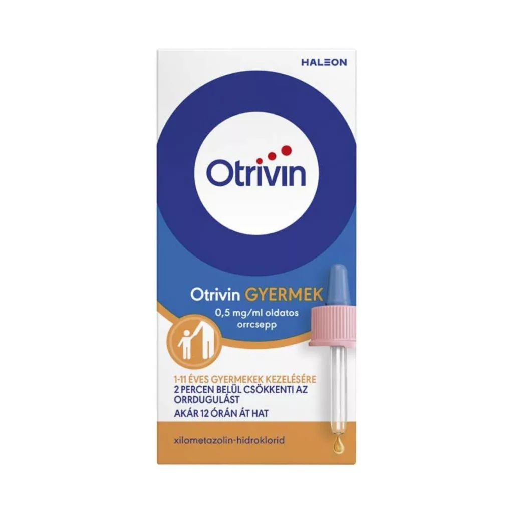 Otrivin Gyermek 0,5 mg/ml oldatos orrcsepp 10 ml - Online vá