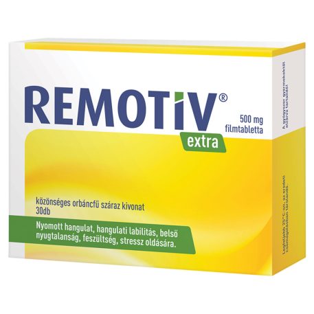 Remotiv Extra 500 mg filmtabletta 30 db - Online patika vásá