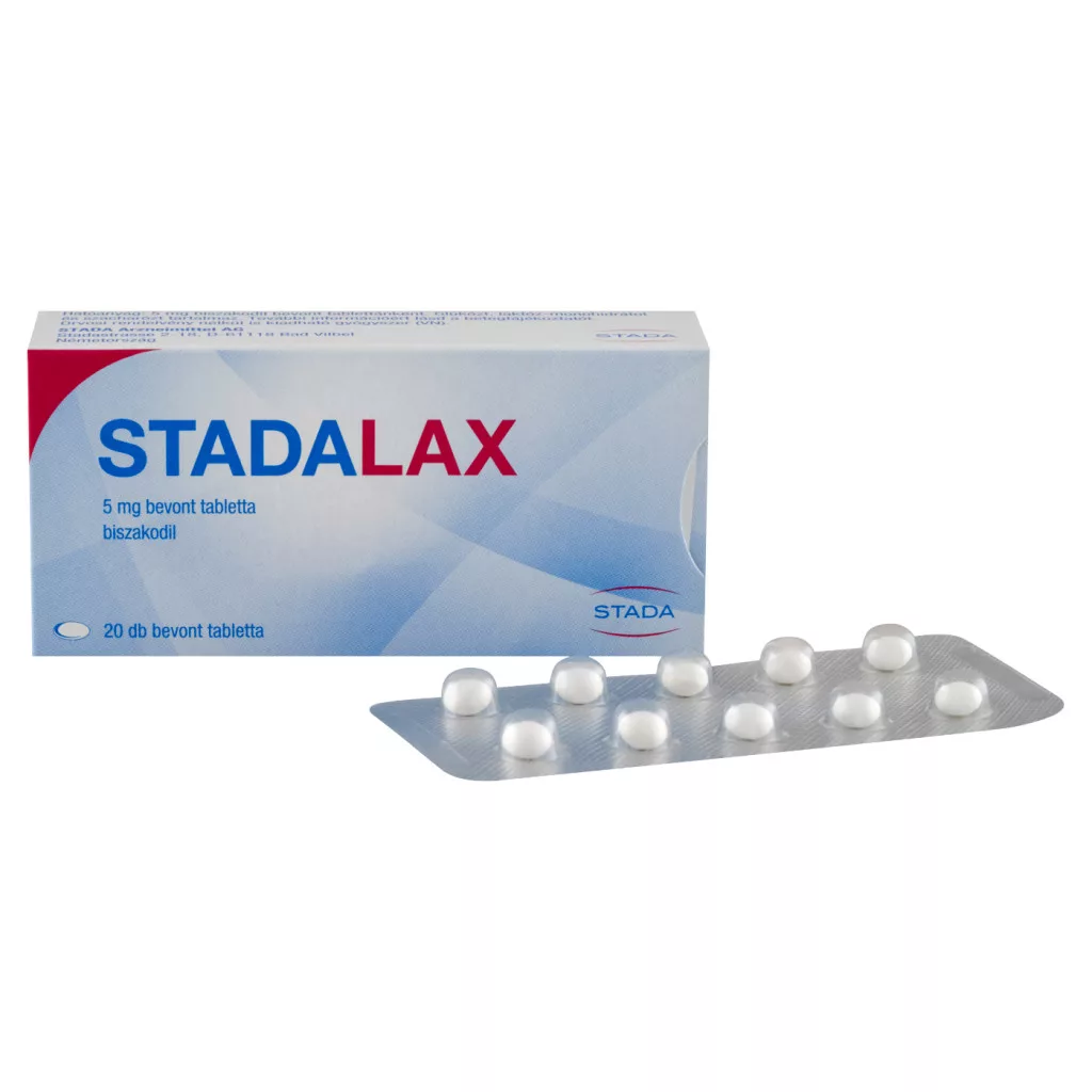 Stadalax 5 mg bevont tabletta 20 db - Online vásárlás