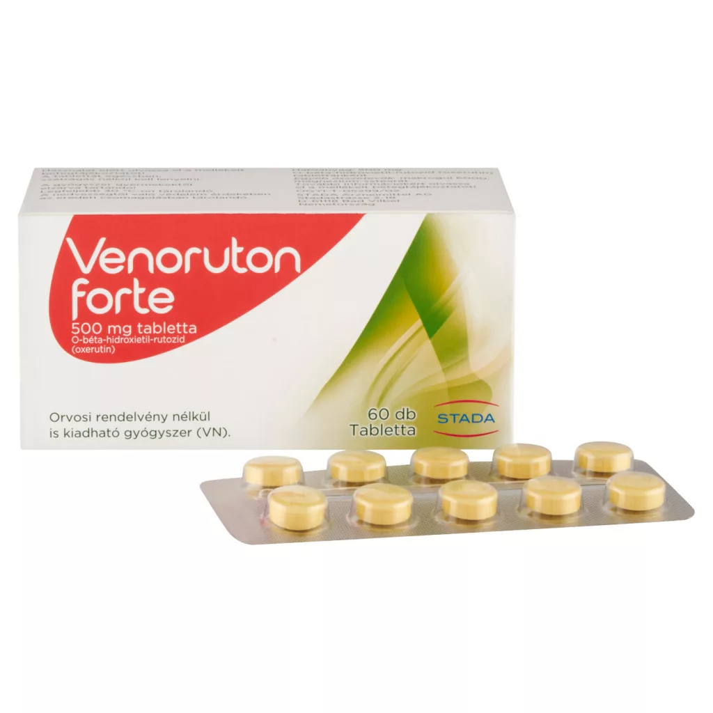 Venoruton forte 500 mg tabletta 60 db - visszér