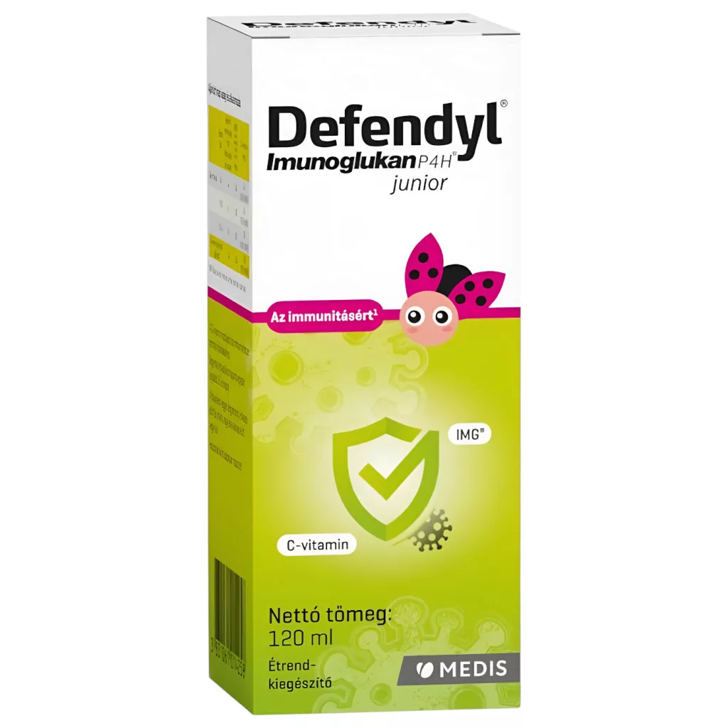 Defendyl Imunoglukan P4H Junior szirup 120 ml - Online vásár