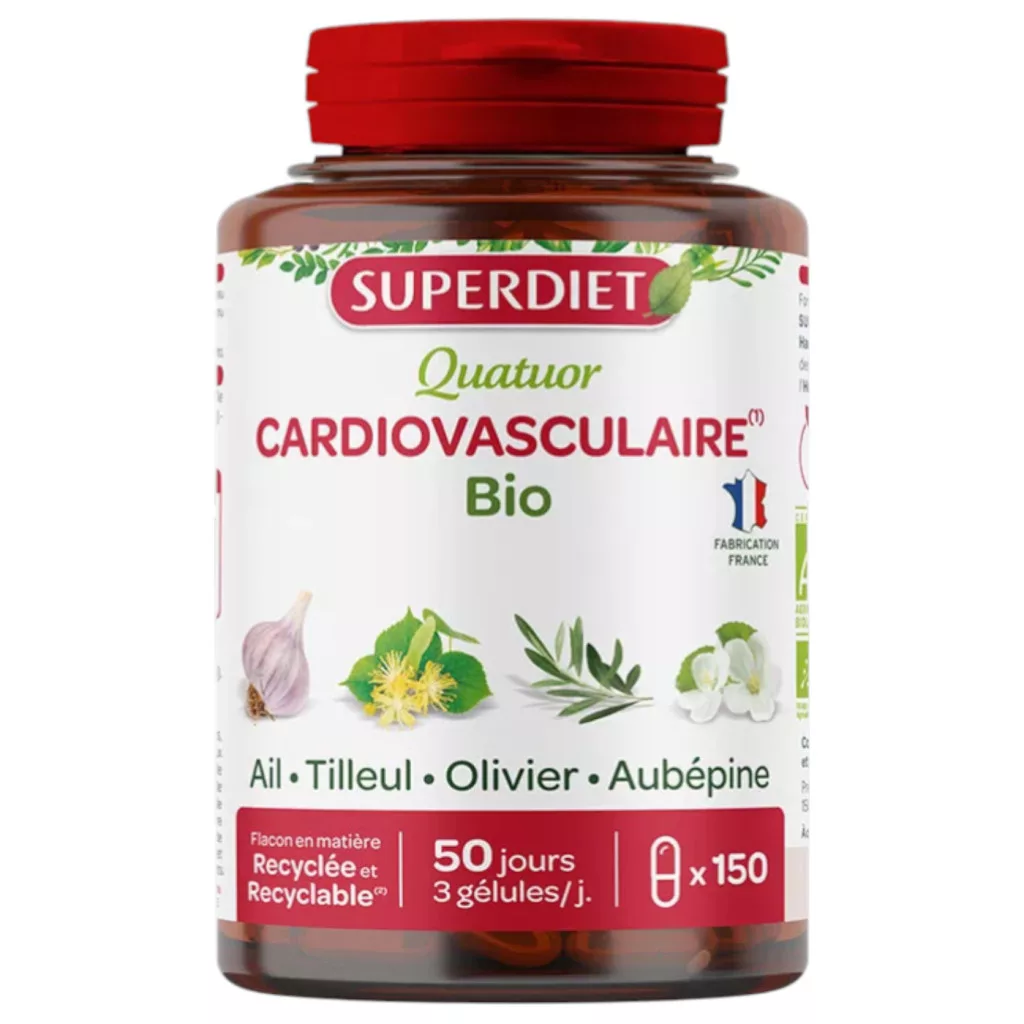 SUPERDIET Bio Cardiovasculaire lágyzselatin kapszula 150 db